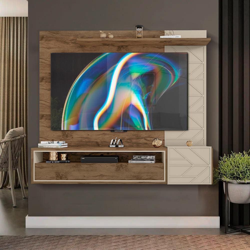 Painel tu 65 polegadas parede | Casas Bahia