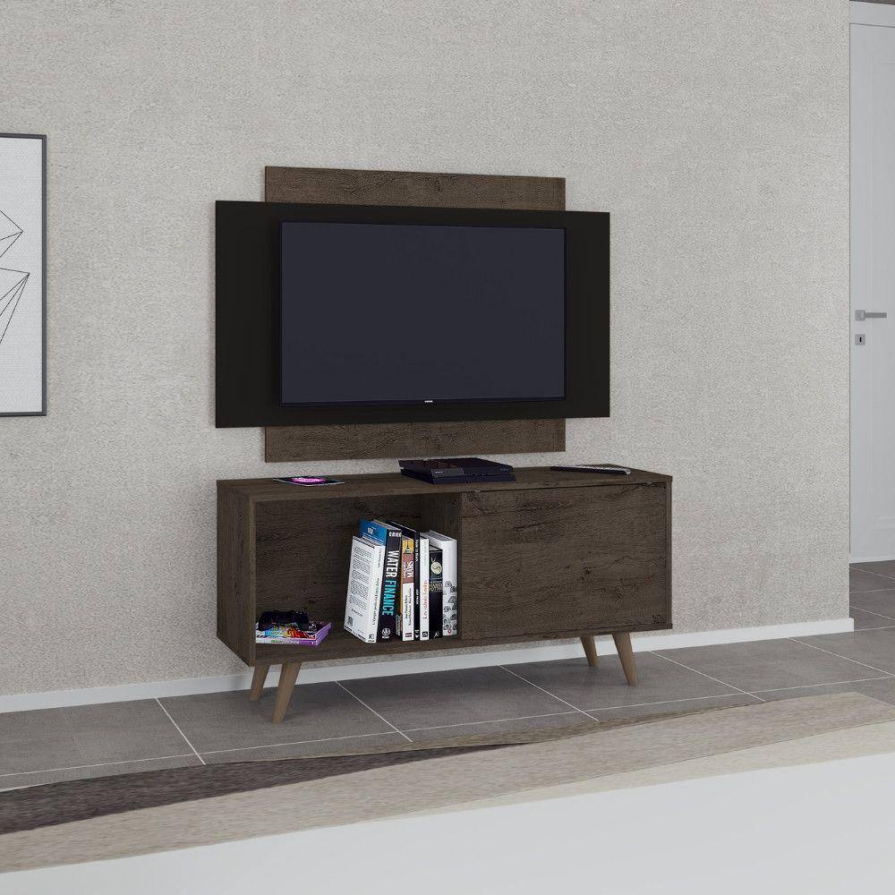 Rack tv com painel 50 polegadas | Casas Bahia