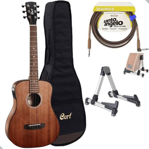 Kit Violão Aço Eletrico Cort Adminime | Casas Bahia