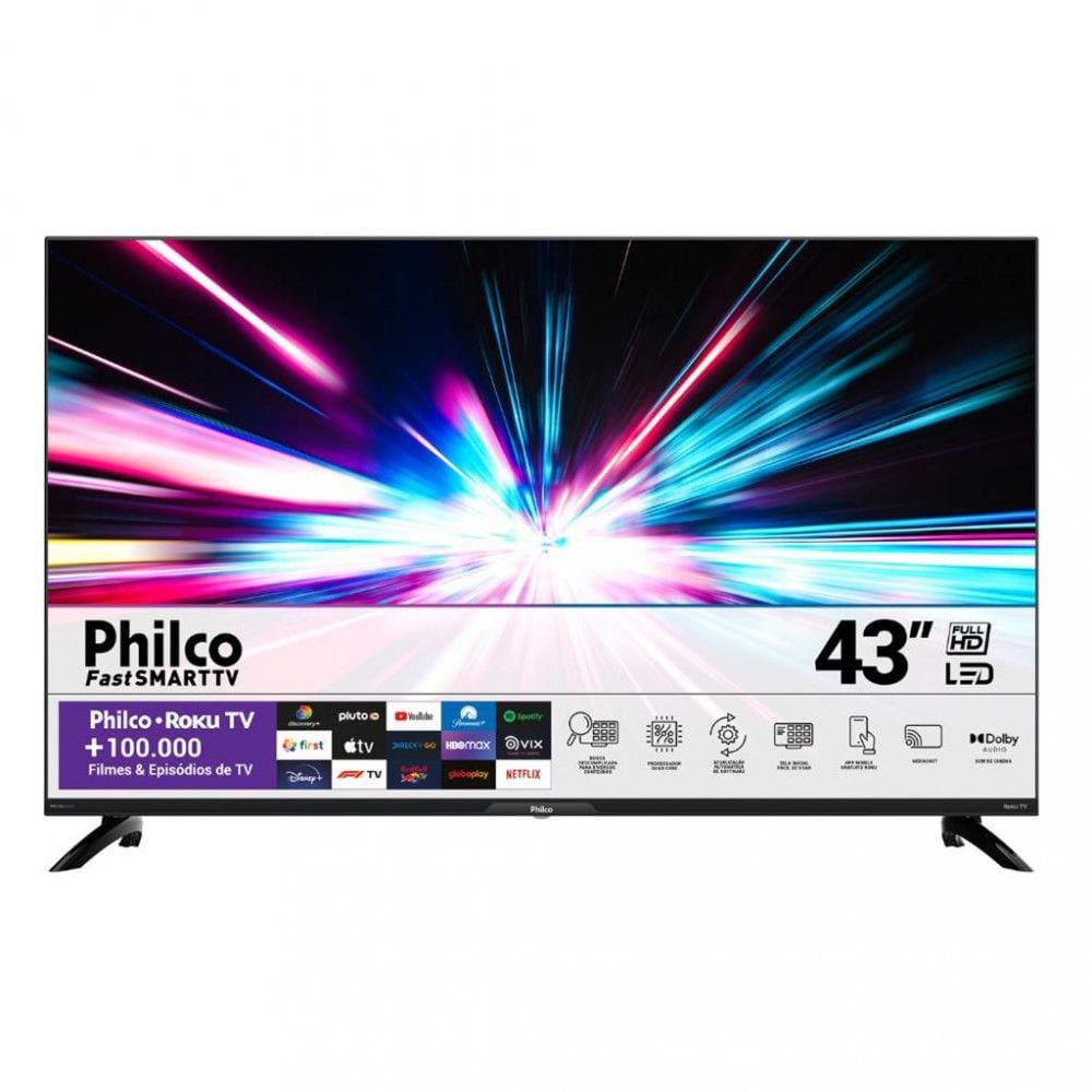 Smart tv philco 43 polegadas | Casas Bahia
