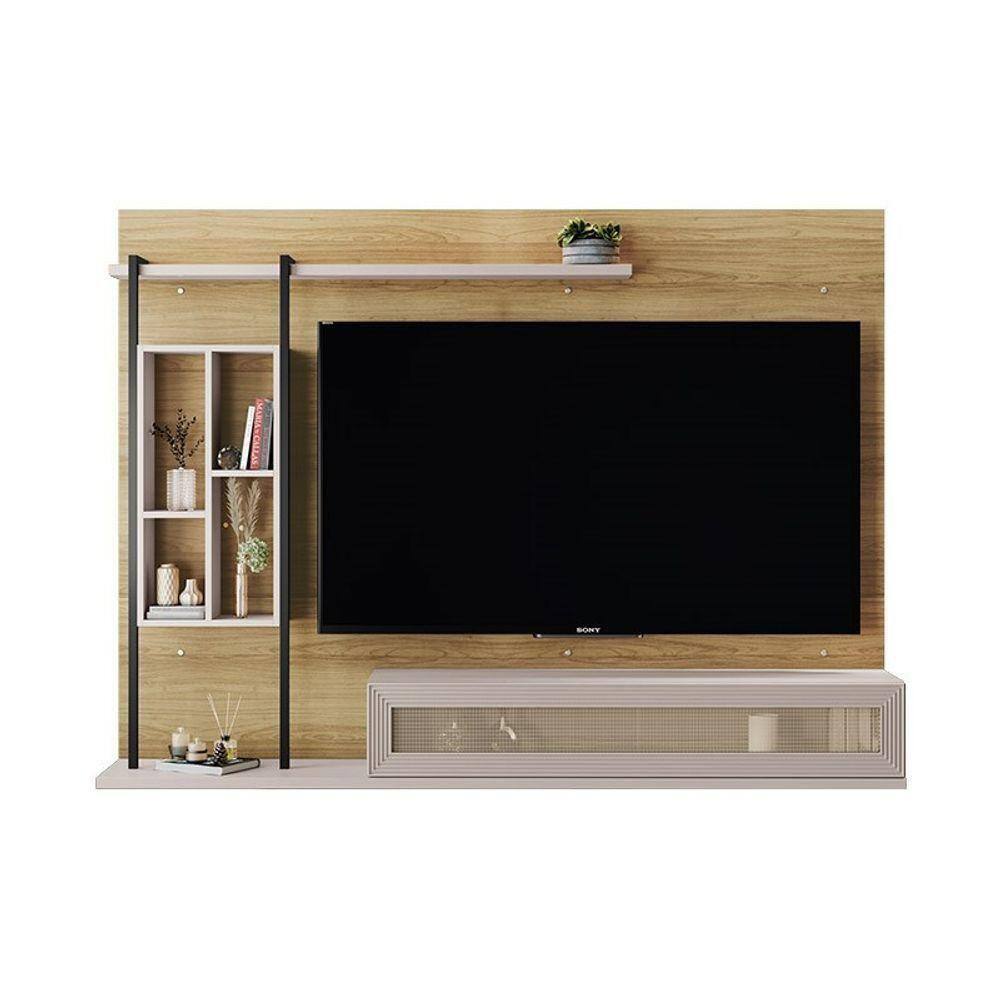 Painel oara tv 60 polegadas com racky e rodinhas | Casas Bahia