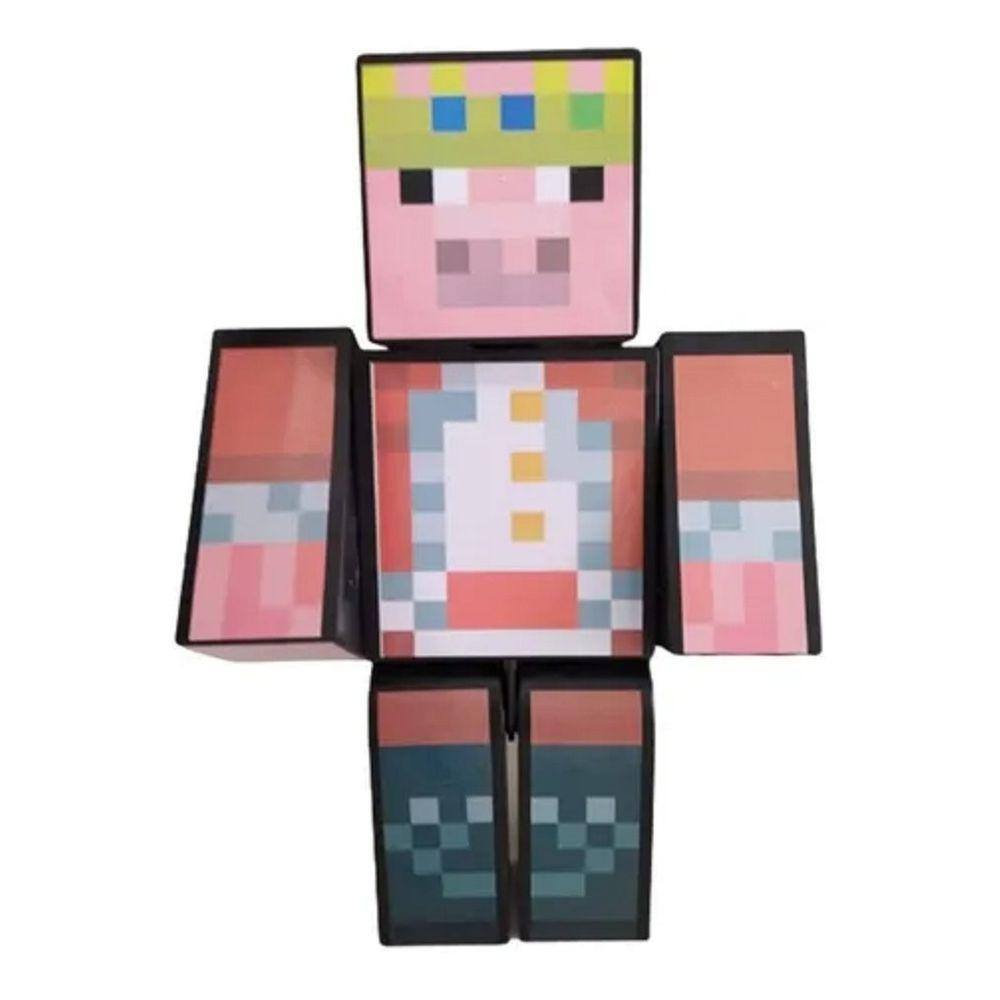 Boneco Papel Do Minecraft Imprimir Casas Bahia