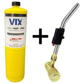 Refil para Maçarico Gás MAP Pro VIX 400gr | Casas Bahia
