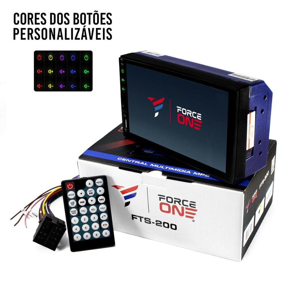 Central multimidia fiat gran siena 2021 | Black Friday Casas Bahia