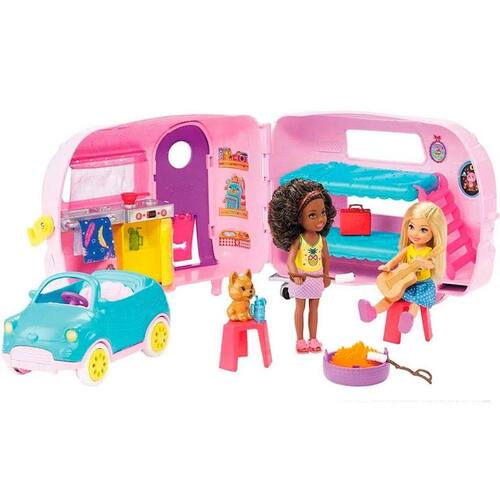 Boneca Barbie Chelsea com Trailer FXG90 - Mattel | Casas Bahia