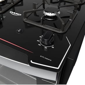 Fogão de Embutir 4 Bocas Dako Diplomata com Mesa | Casas Bahia