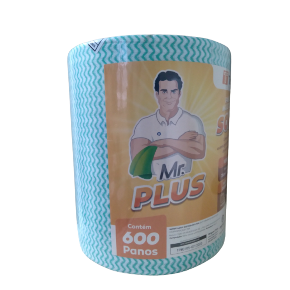 Pano de limpeza multiuso rolo 28cmx300m | Black Friday Casas Bahia