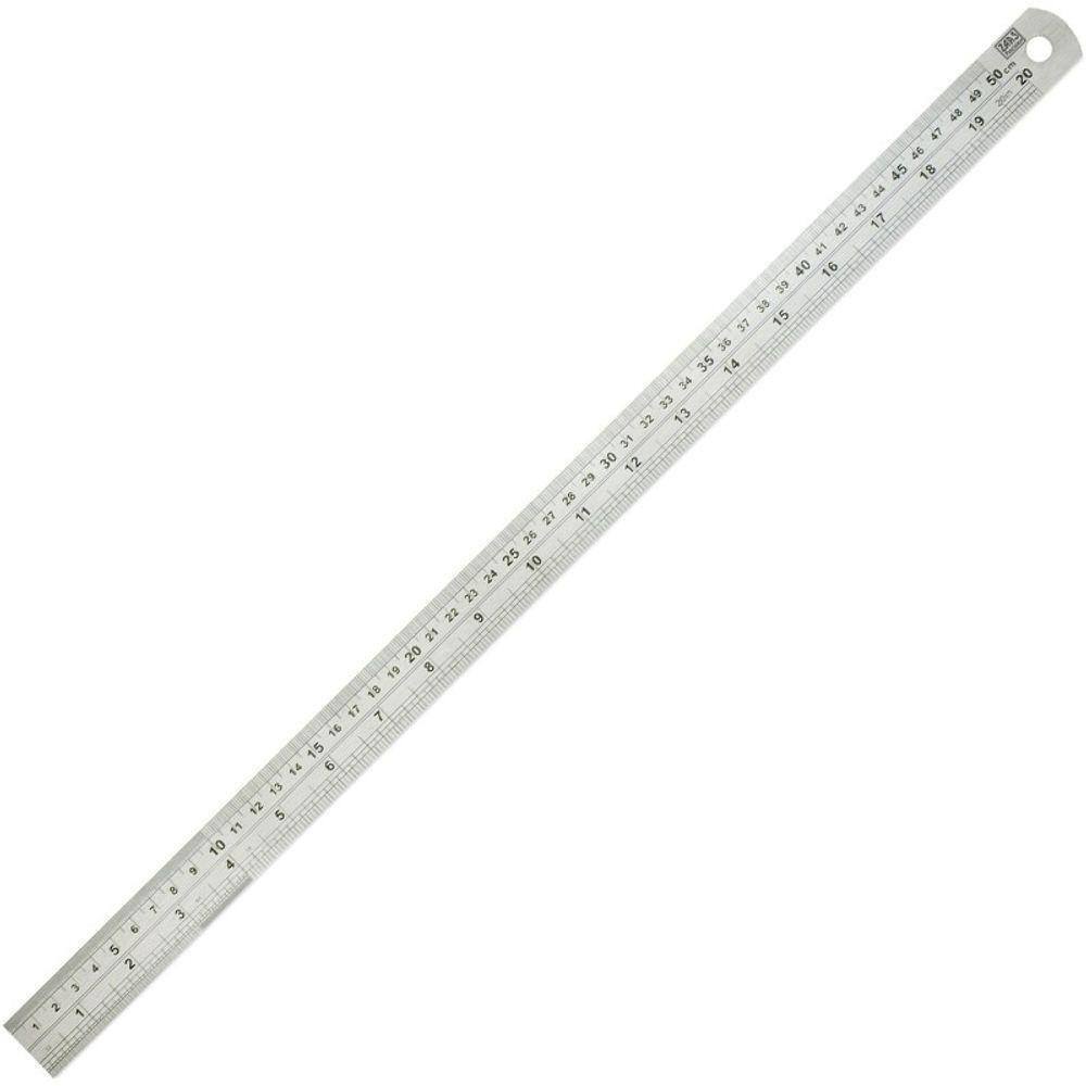 Escala Graduada Aço Inox - Cap. 300mm/12" | Casas Bahia