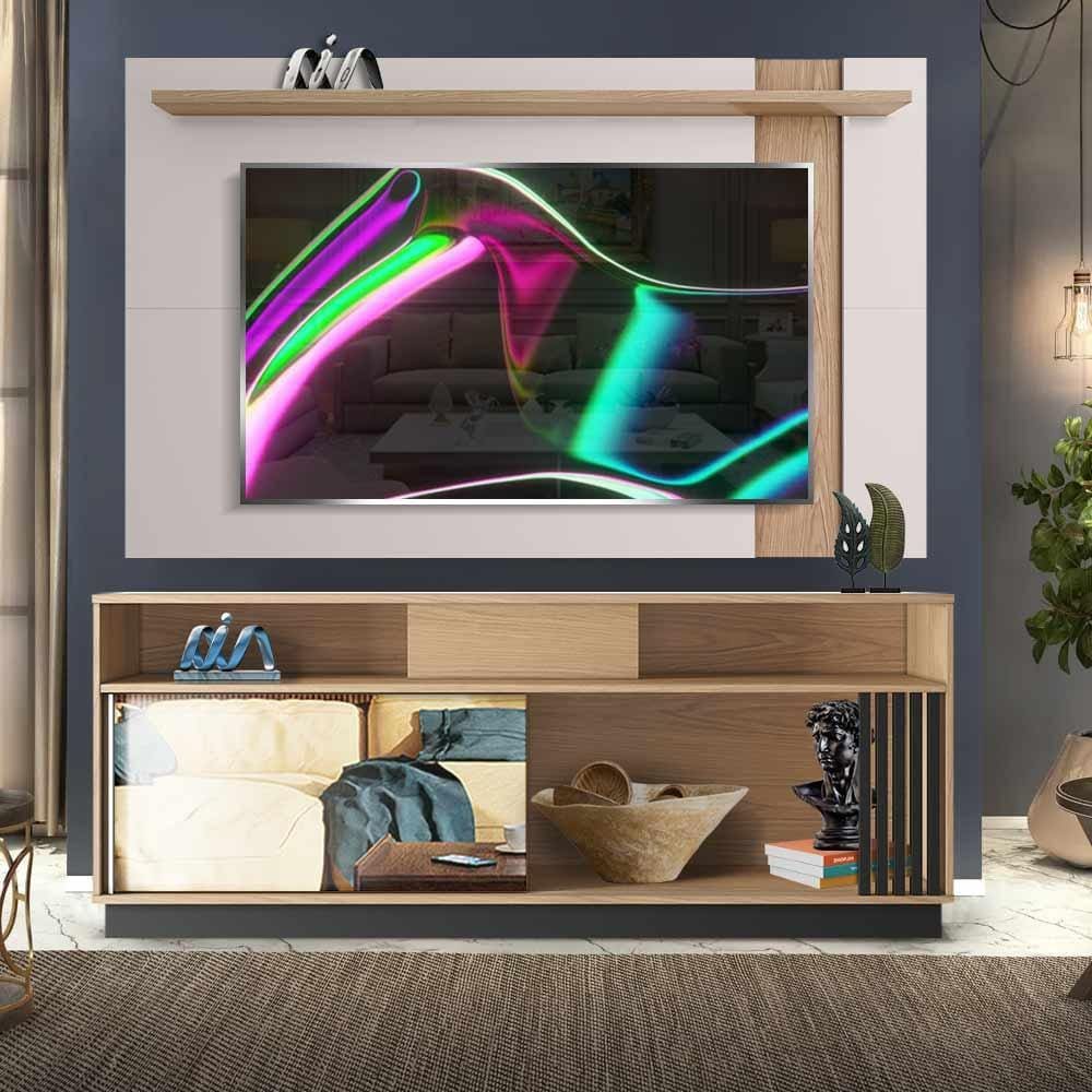 Painel rack espelhado | Casas Bahia