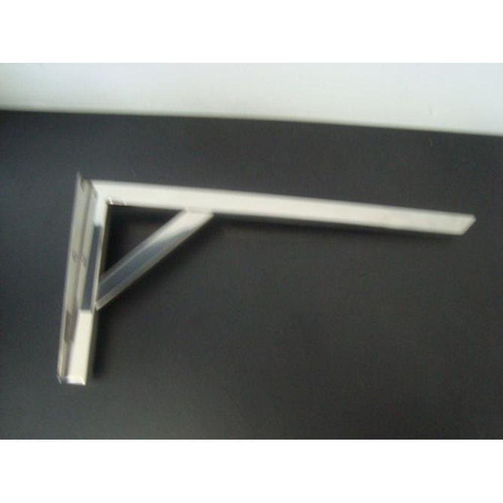 Mao francesa e suporte para prateleiras em aco inox 50cm inove inox ...