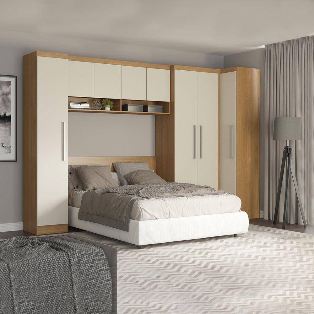 Guarda roupa casal como painel | Black Friday Casas Bahia