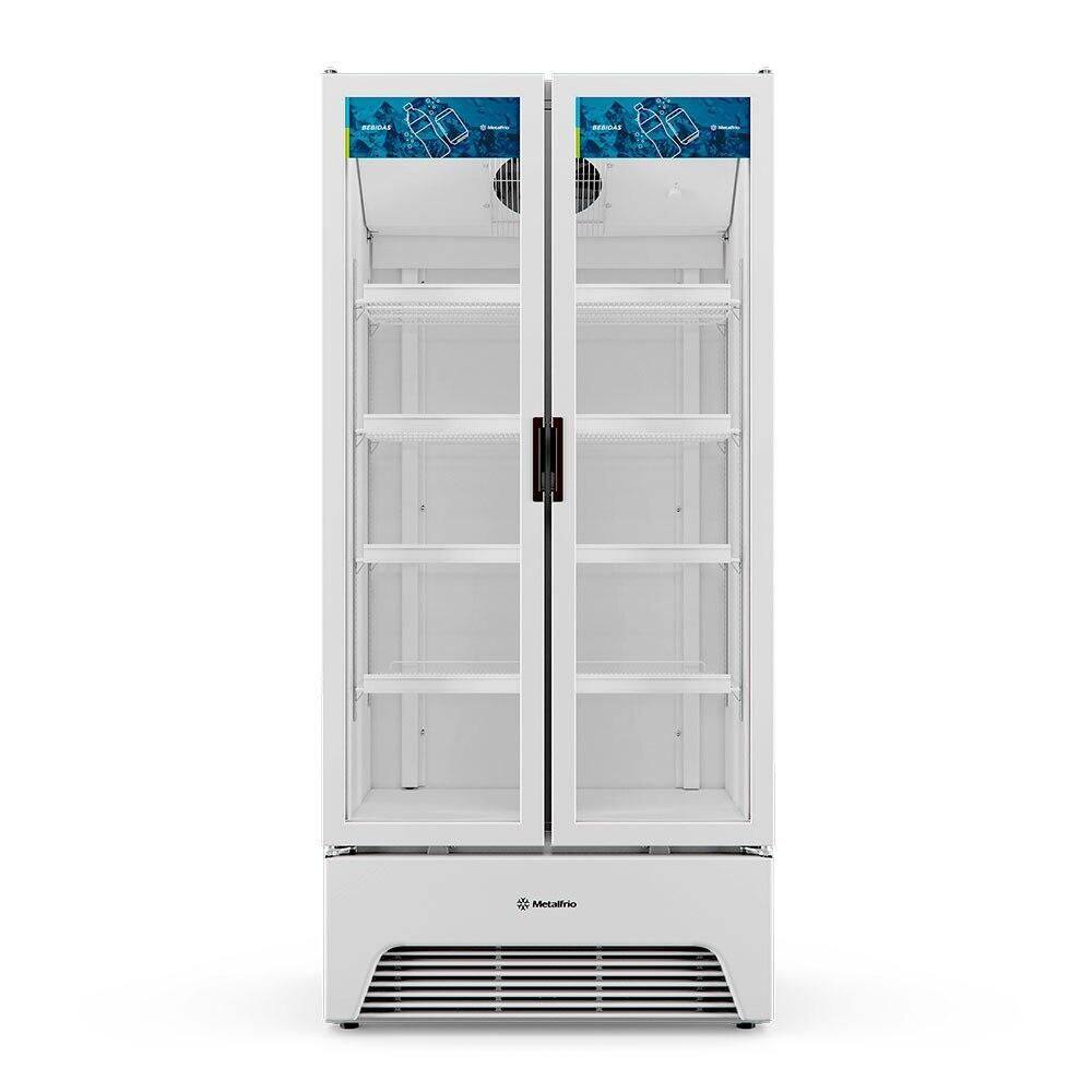 Refrigerador Expositor Metalfrio 531 Litros Tripla Acao Porta Glass ...