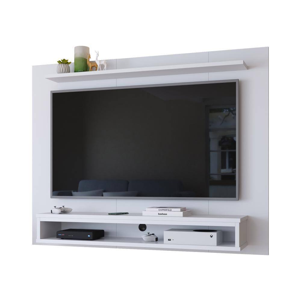 Painel branco prateleira superior | Casas Bahia