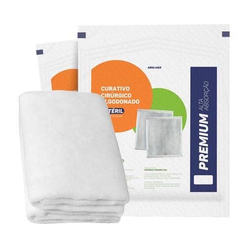 Compressa Estéril Texmed 10x60cm - Kit com 100 | Casas Bahia