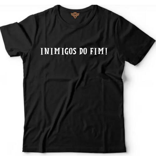 Camiseta algodão bebidas cerveja -Inimigos do fim | Casas Bahia