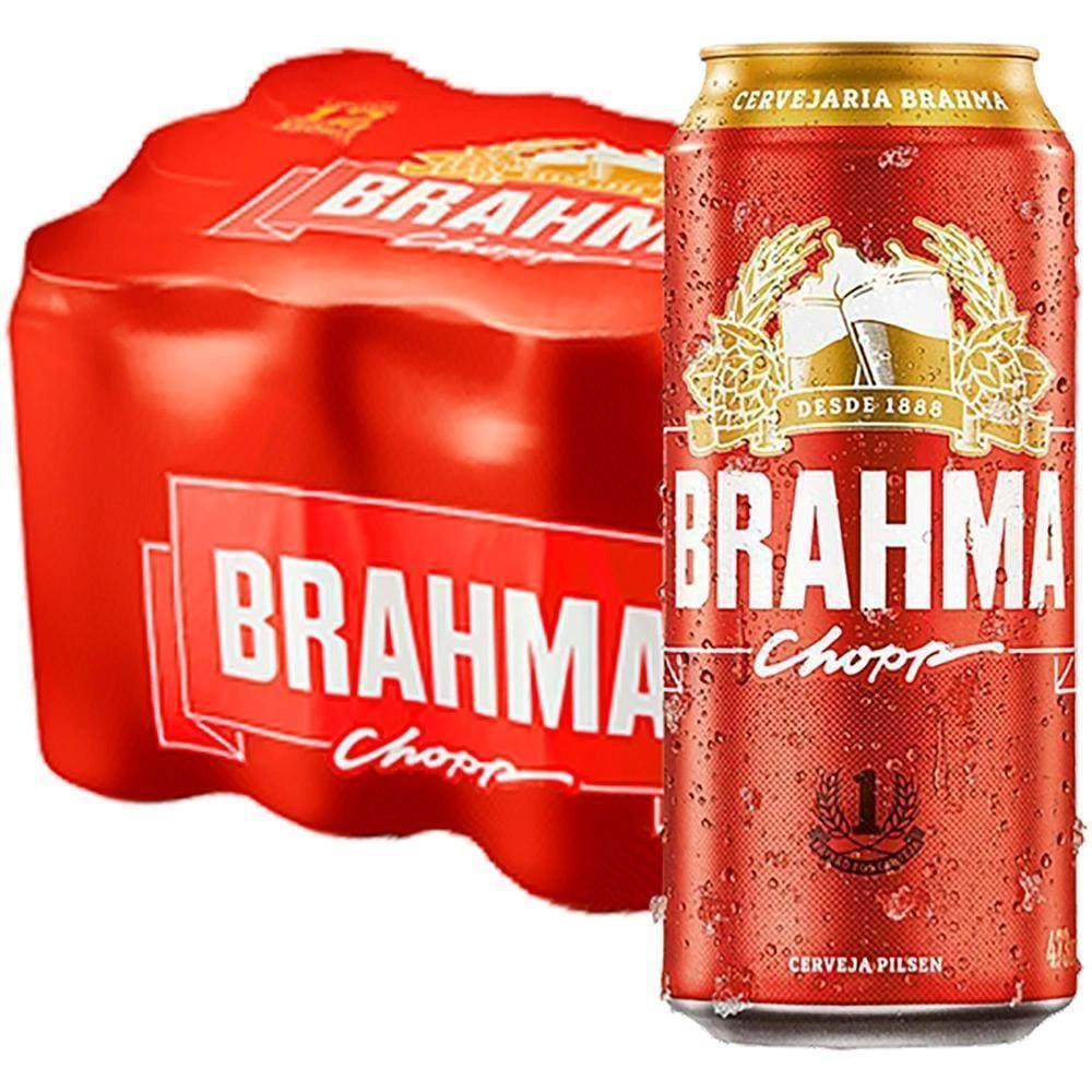Cerveja Brahma Duplo Malte Lata 350ml Pack 12 Unidades Brahma | Casas Bahia