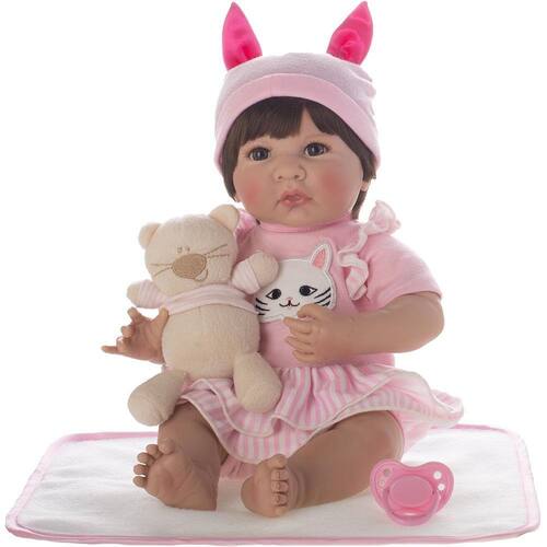 Boneca Laura Baby Antonela - Bebe Reborn | Casas Bahia