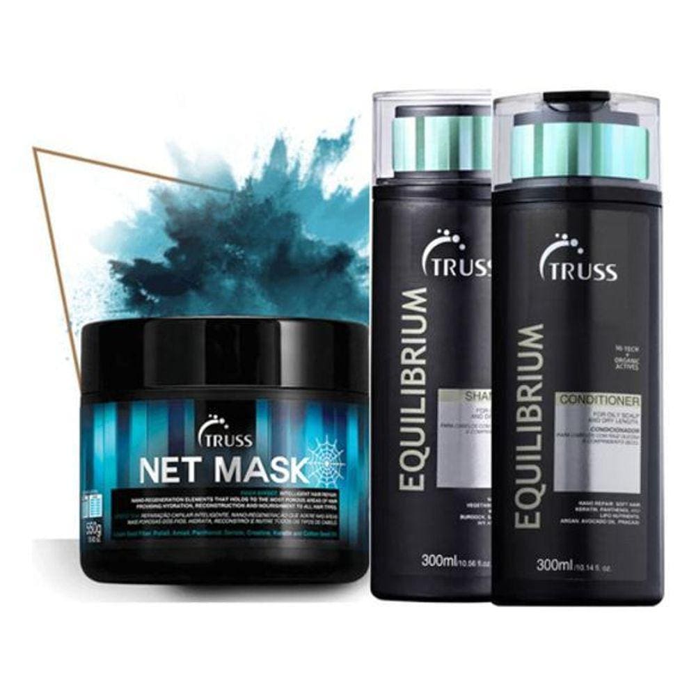 Mascara capilar truss net mask profissional | Casas Bahia