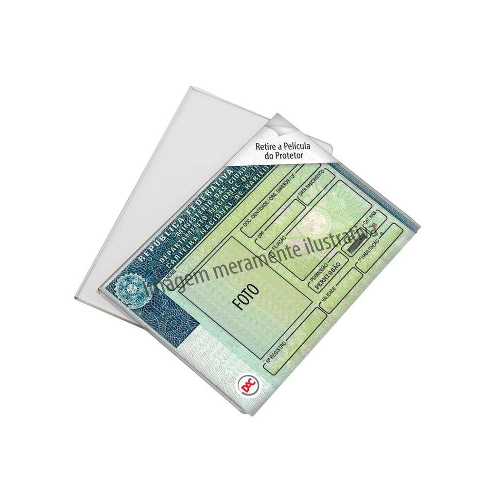 Porta cnh em acrilico protetor documento rigido transparente | Casas Bahia