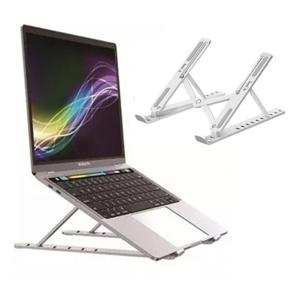 Suporte notebook aluminio ajustavel dobravel | Casas Bahia