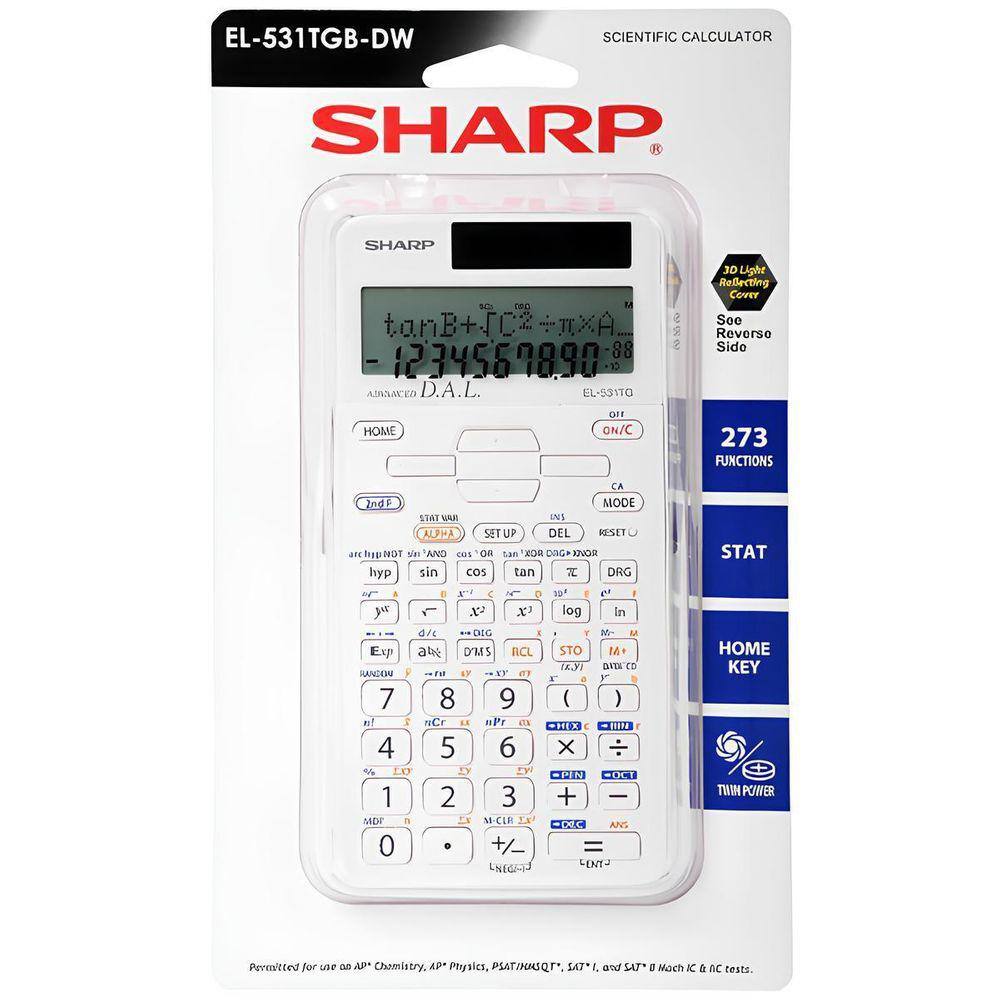 Calculadora cientifica sharp el 531xb gr com 272 funcoes preta verde ...