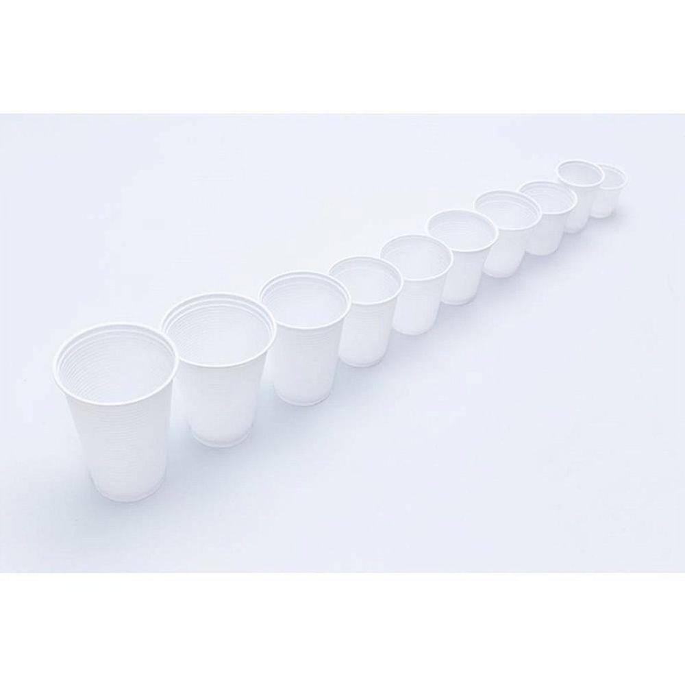 Copo Descartavel de Papel 180ML Branco pct com 50 | Casas Bahia