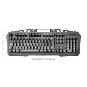 Teclado gamer mecanico aurora rgb kmd9 k mex efeitos led | Casas Bahia