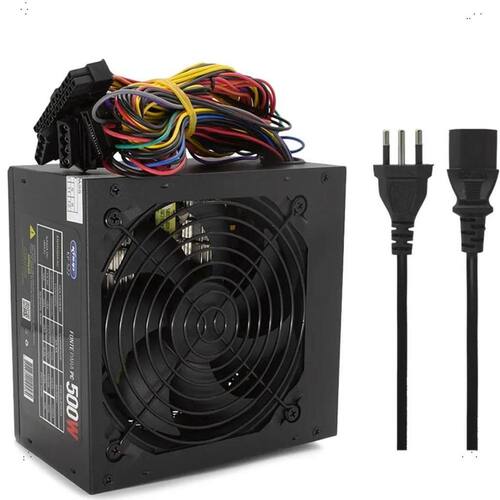 Fonte Para Computador Pc Cpu Atx 500W, | Casas Bahia