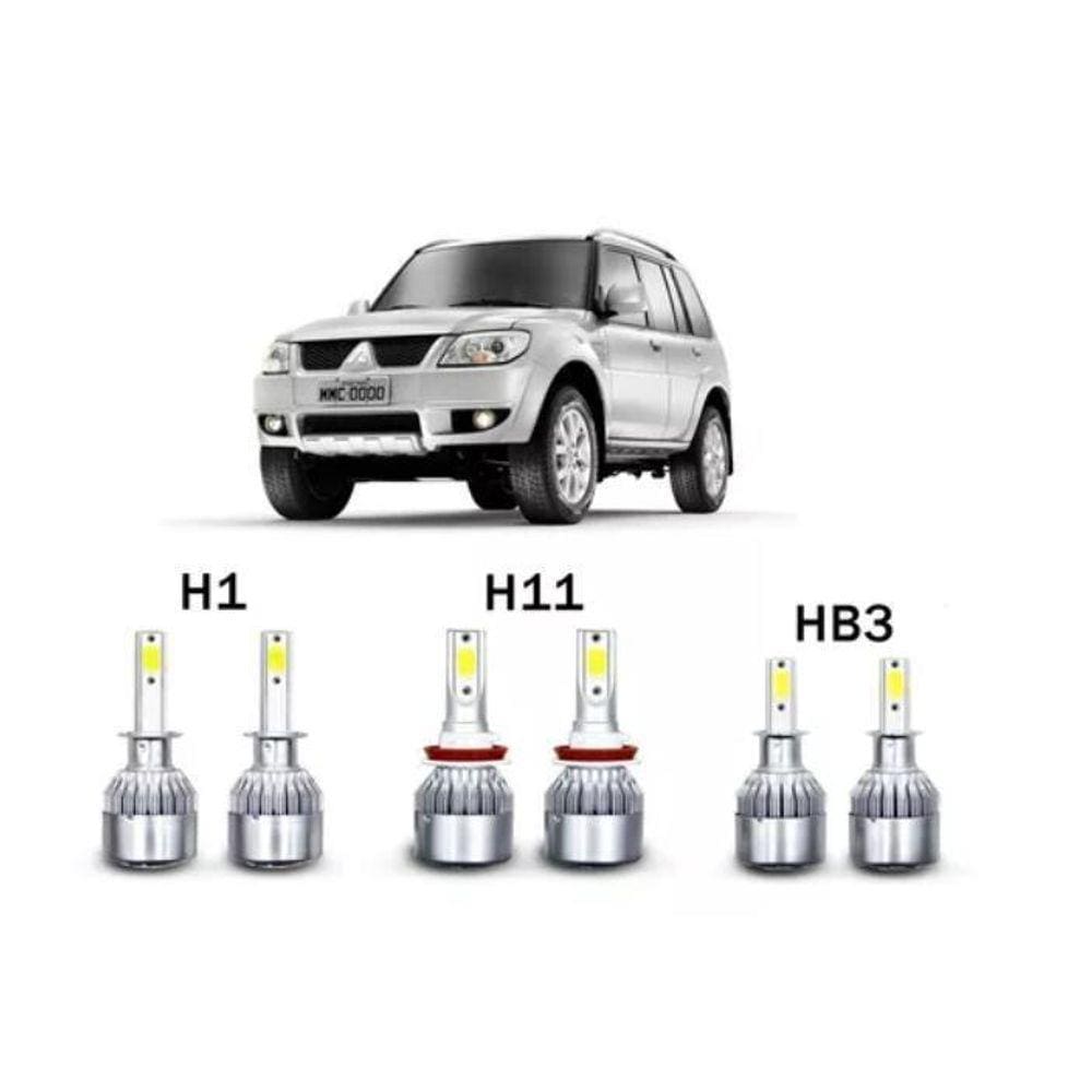 Par Farol Mitsubishi Pajero Tr4 Original Fortluz 2007 Sb Casas Bahia