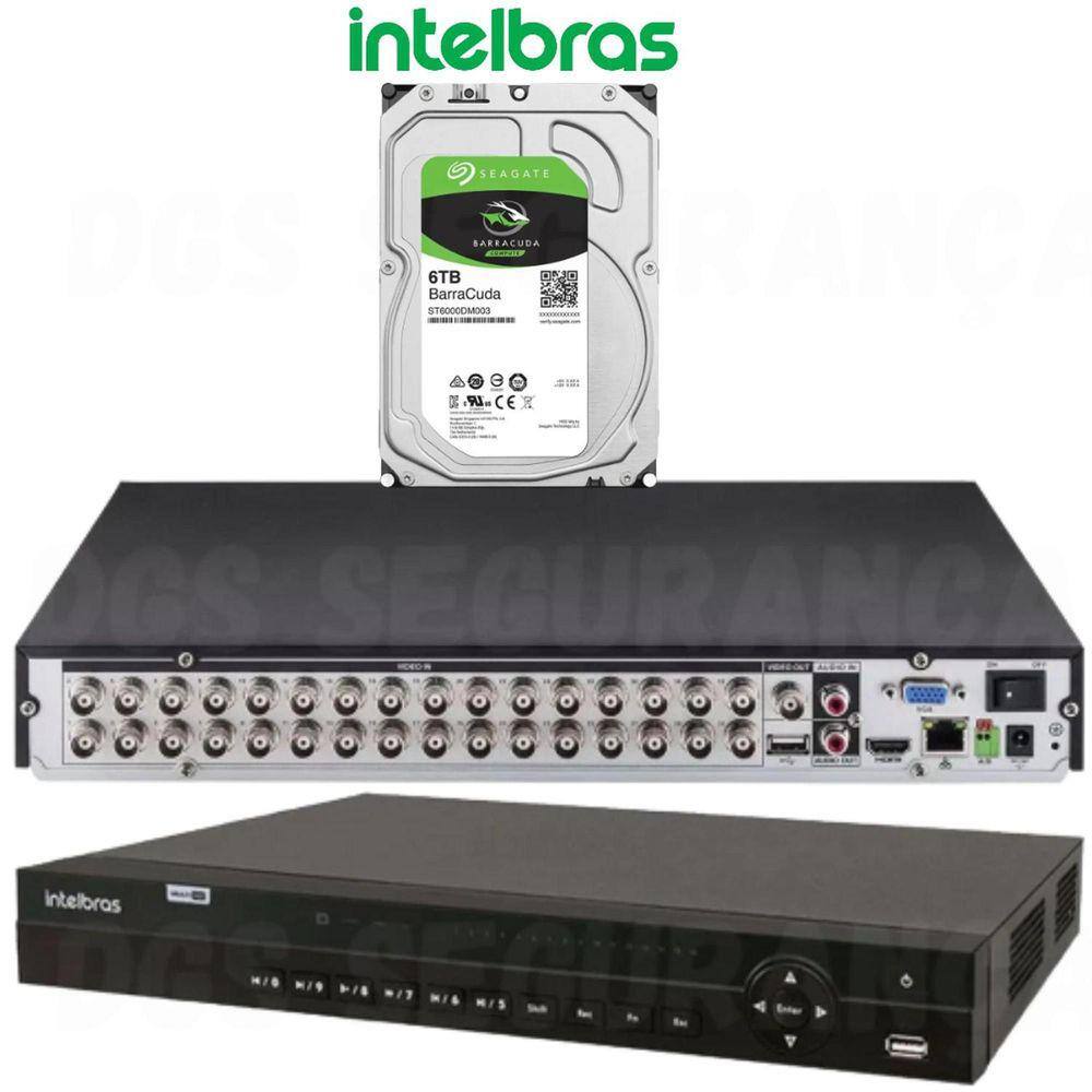 Gravador dvr 32 canais mhdx intelbras | Casas Bahia