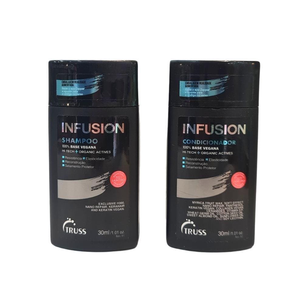 Kit truss shampoo e condicionador 330ml escolha sua linha infusion ...