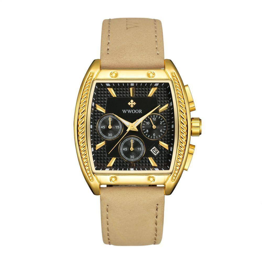 Relogio masculino quartzo com pulseira silicone preto 19 4 modelo ...