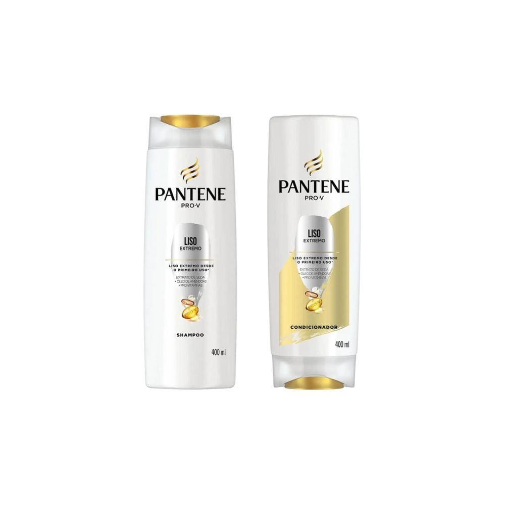 Kit shampoo pantene liso extremo | Casas Bahia