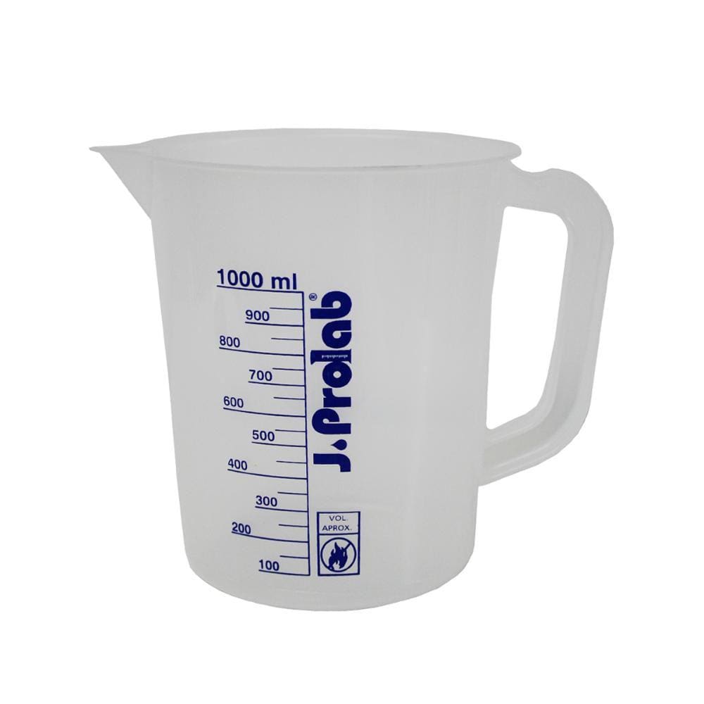 Jarra graduada plastica 1 litro com alca e bico | Casas Bahia