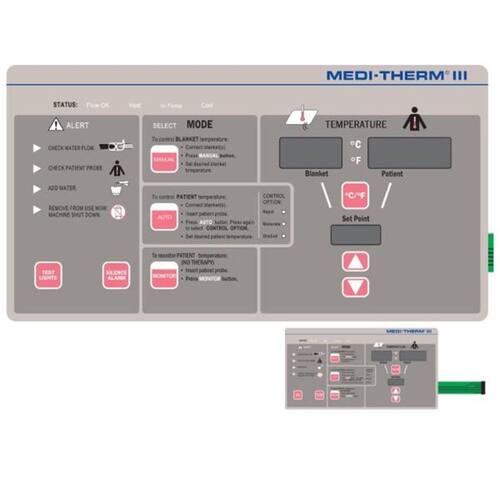 Teclado Controle Temperatura Gaymar Meditherm 3 - Cód | Casas Bahia