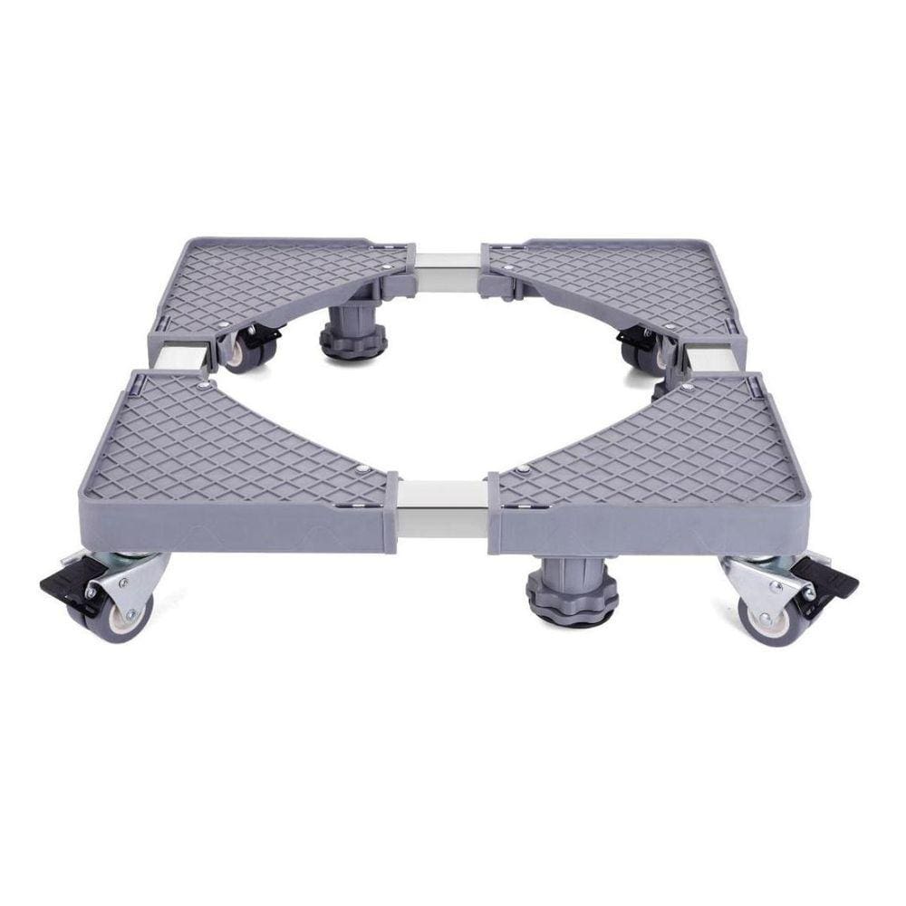 Suporte movel para maquina de lavar base movel para secadora com ajuste ...