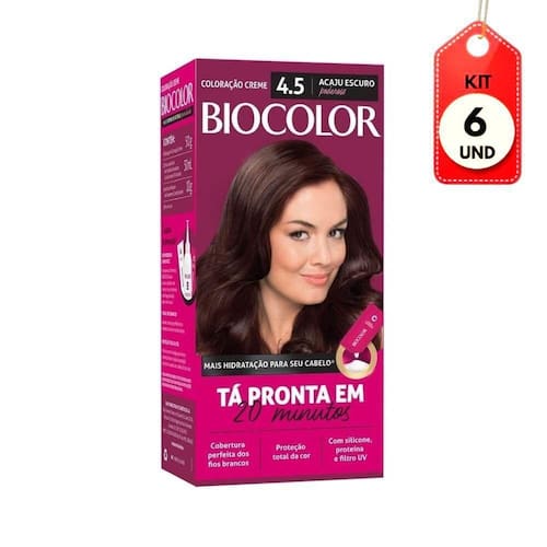 Kit C-06 Biocolor Coloração Mini 4.5 | Casas Bahia