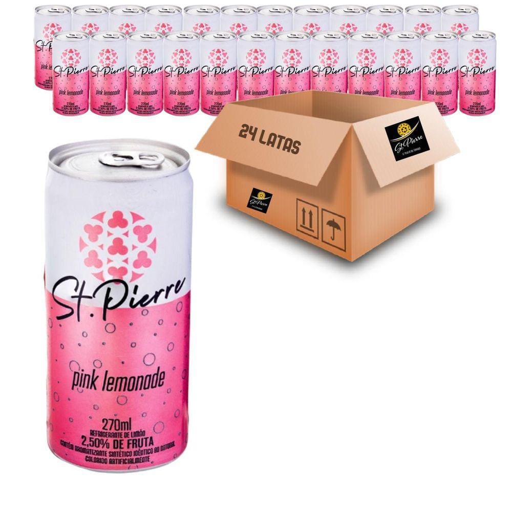Refrigerante Pink Lemonade Casas Bahia