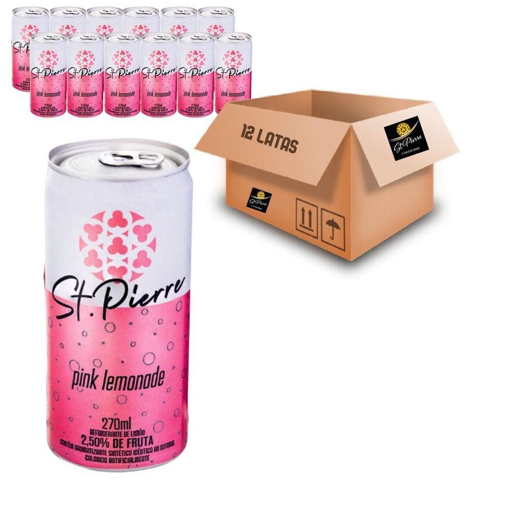 Refrigerante Pink Lemonade Casas Bahia
