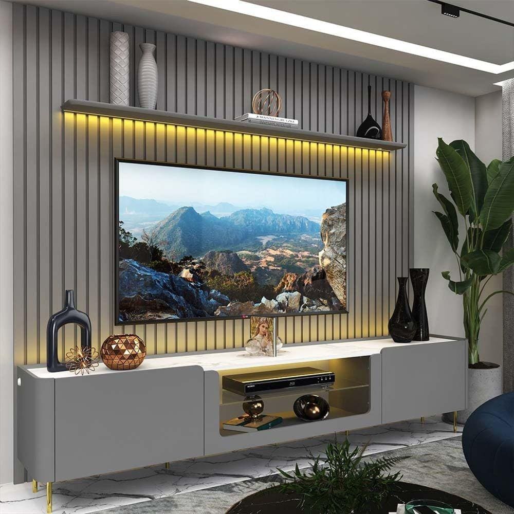 Rack cinza | Casas Bahia