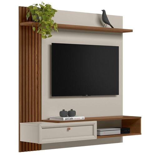 Painel Para Tv 55 Polegadas Suspenso Ripado | Casas Bahia