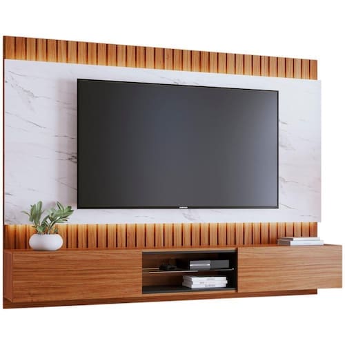 Painel Home Suspenso Tv 75 Polegadas | Casas Bahia