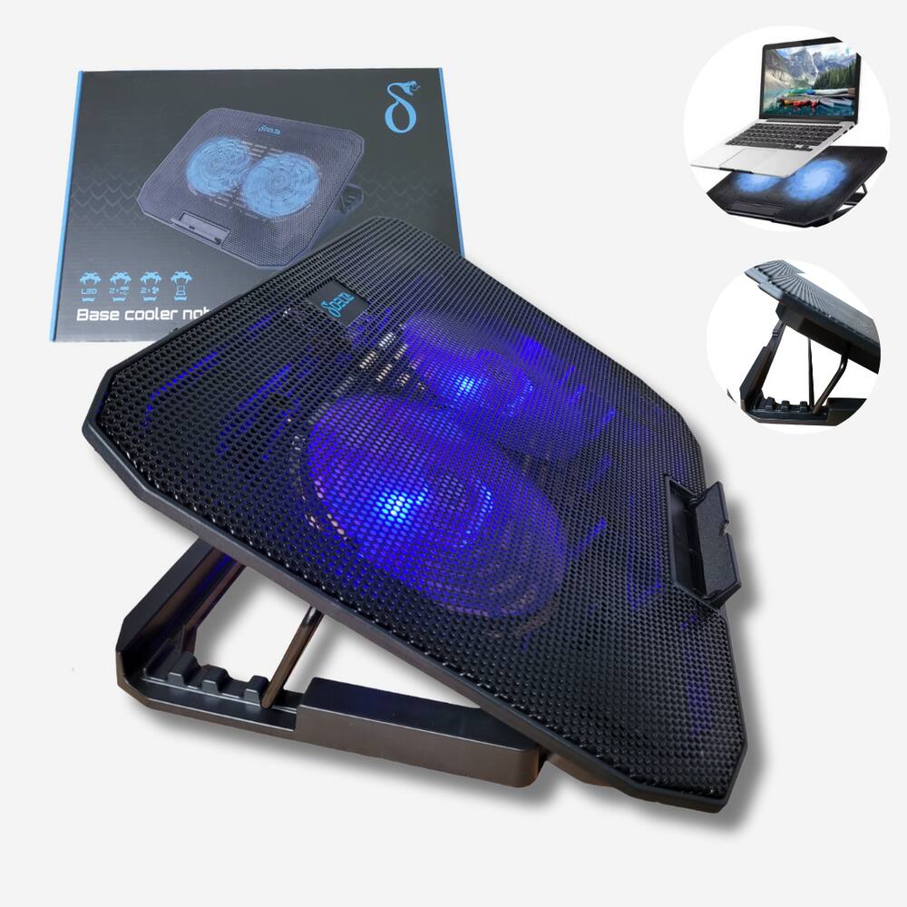 Base suporte notebook gamer cooler led | Casas Bahia