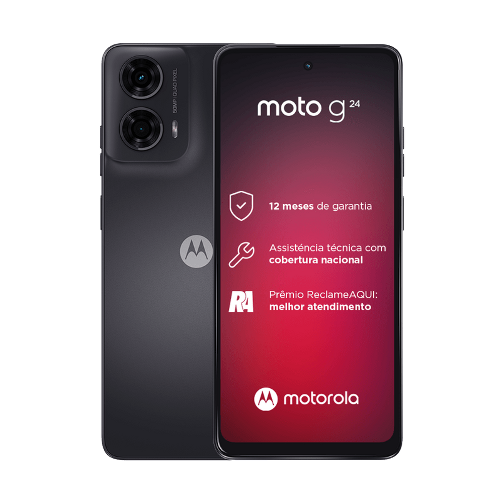 Smartphone Motorola Moto G24 | Casas Bahia