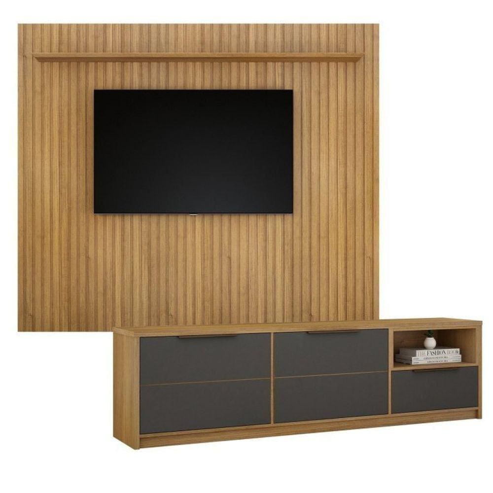 Painel rack 200 cm | Casas Bahia