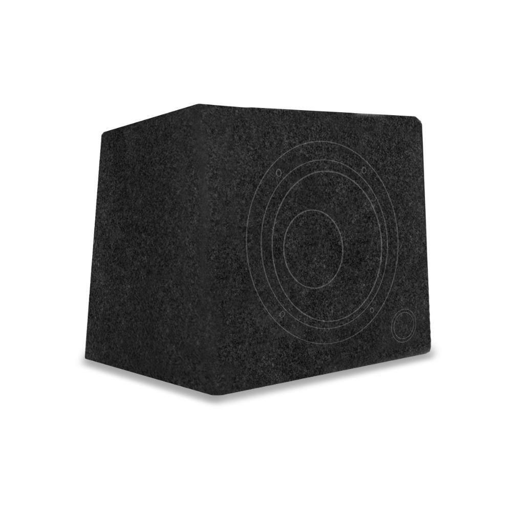 Caixa som trio dutada shutt 45 litros subwoofer 12 polegadas | Casas Bahia