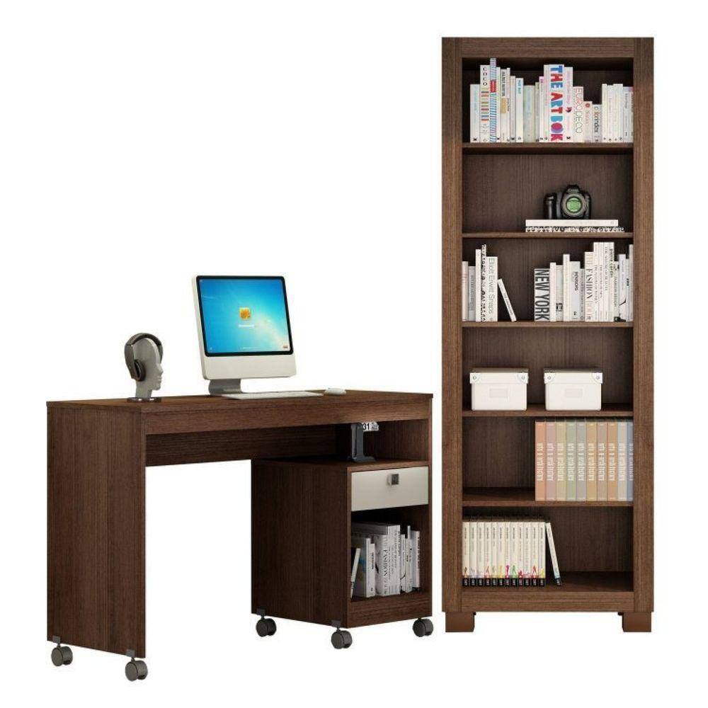 Armario multiuso com prateleira e mesa | Casas Bahia