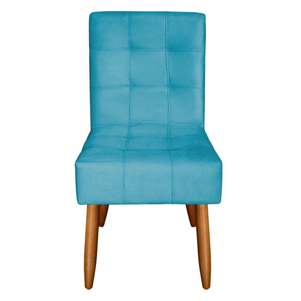 Cadeira mesa cozinha azul | Casas Bahia