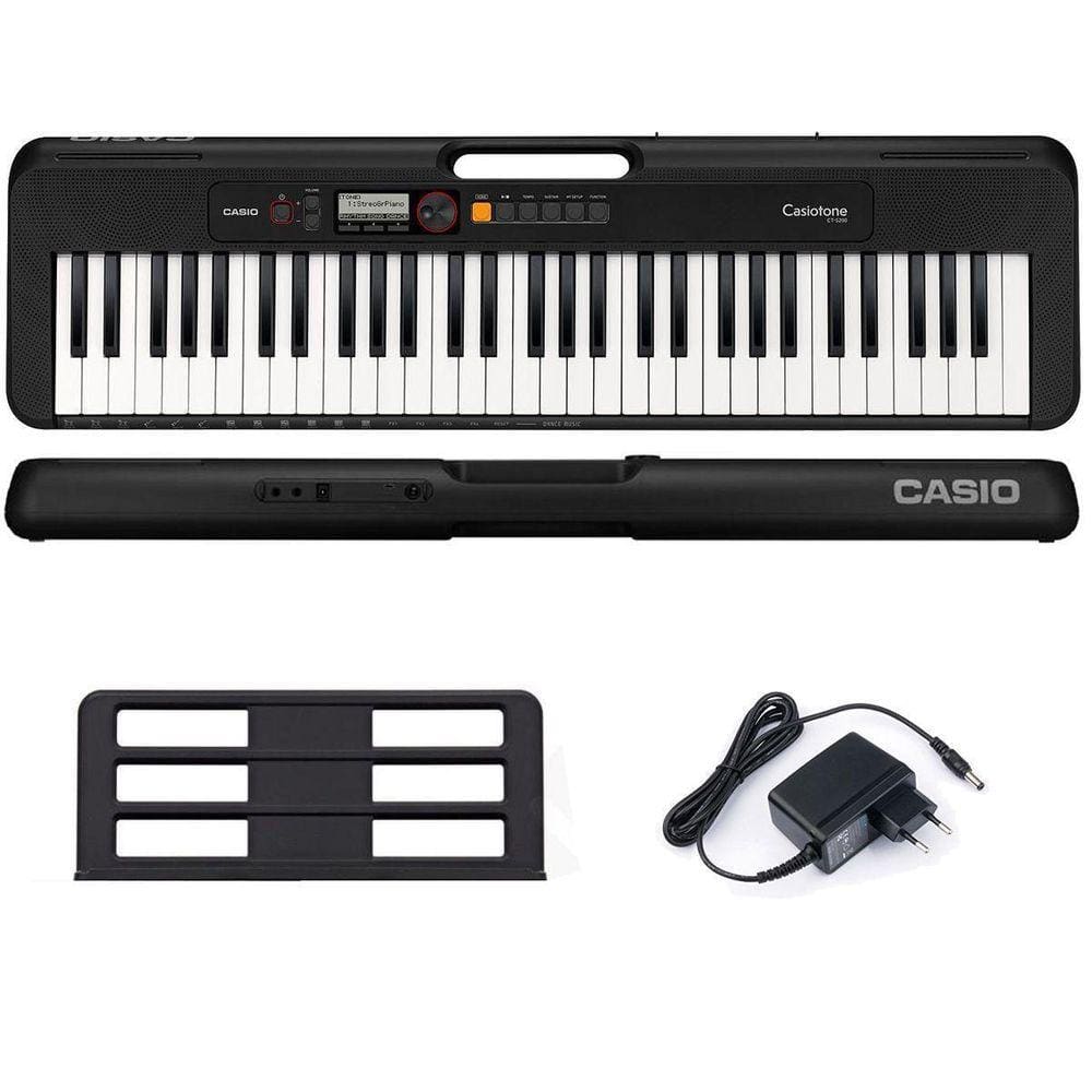 Teclado casiotone ct s200 preto casio | Casas Bahia
