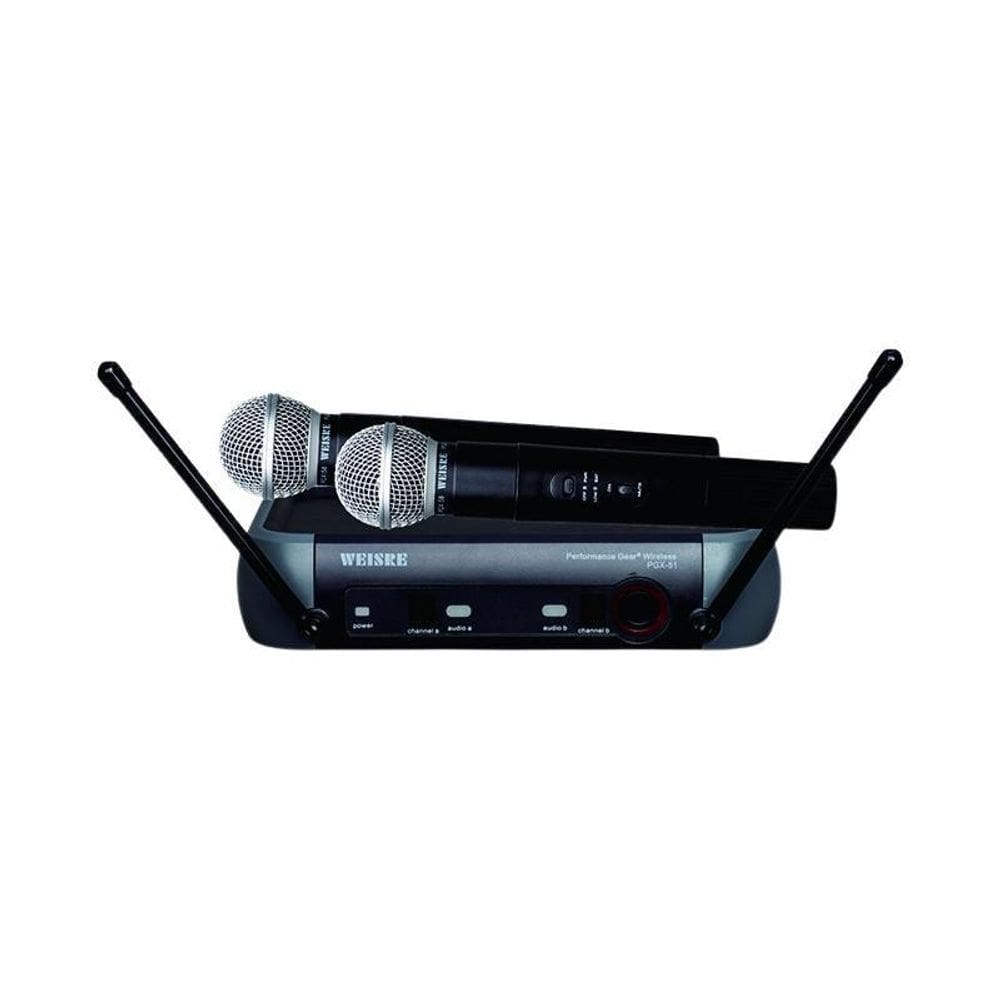 Microfone sem fio duplo uhf leson ls902htht maleta transporte | Casas Bahia Microfone sem fio duplo uhf leson ls902htht maleta transporte | Casas Bahia